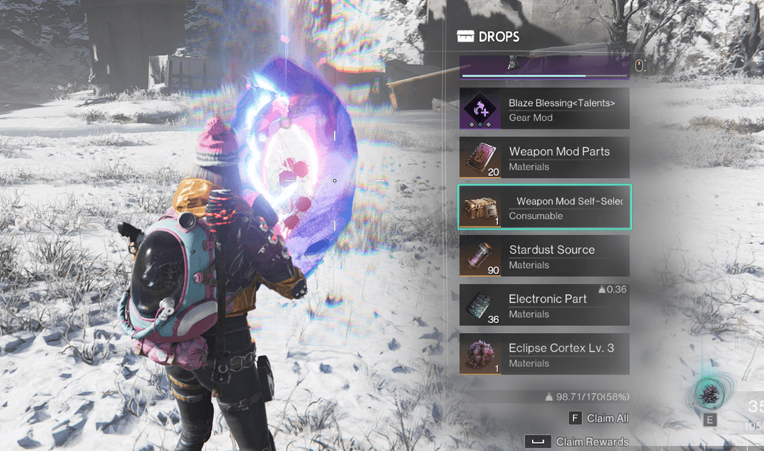 Weapon and Armor Mod Locations in Once Human: The Way of Winter